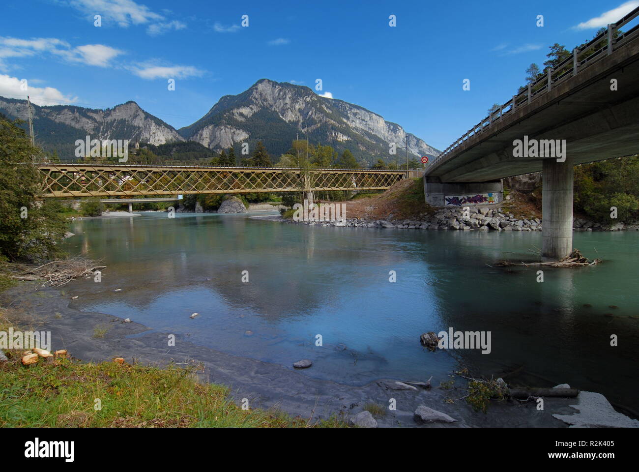 under the bridge Stock Photo - Alamy