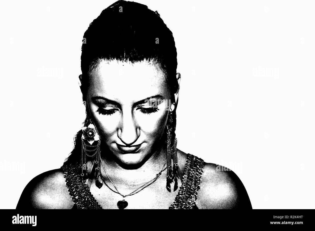 Deep think Black and White Stock Photos & Images - Alamy