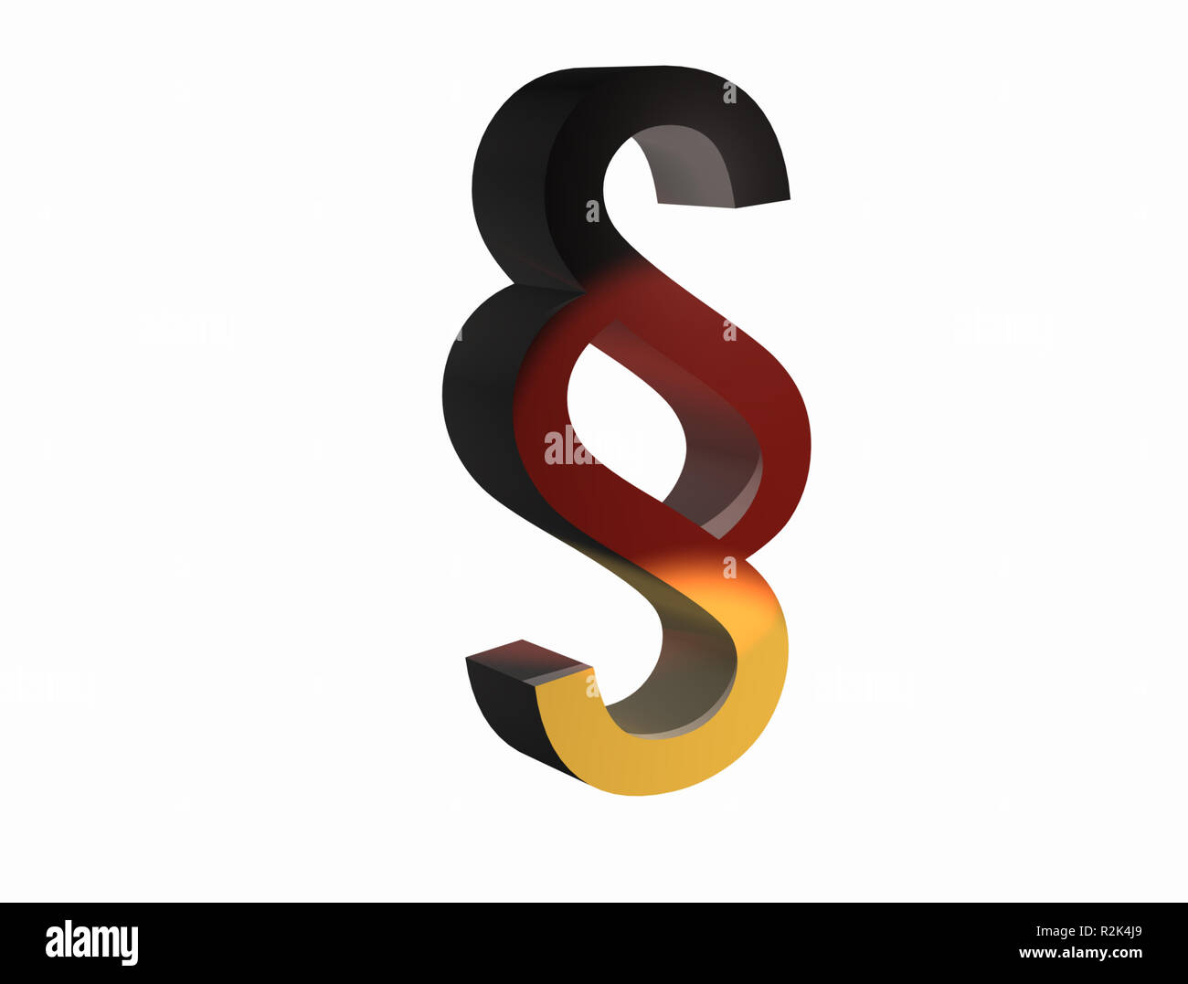 3d paragraph symbol gold hi-res stock photography and images - Alamy