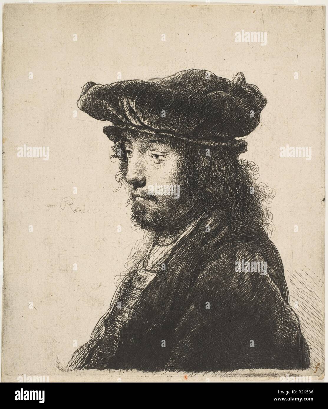Rembrandt van rijn artist in his studio hi-res stock photography and ...