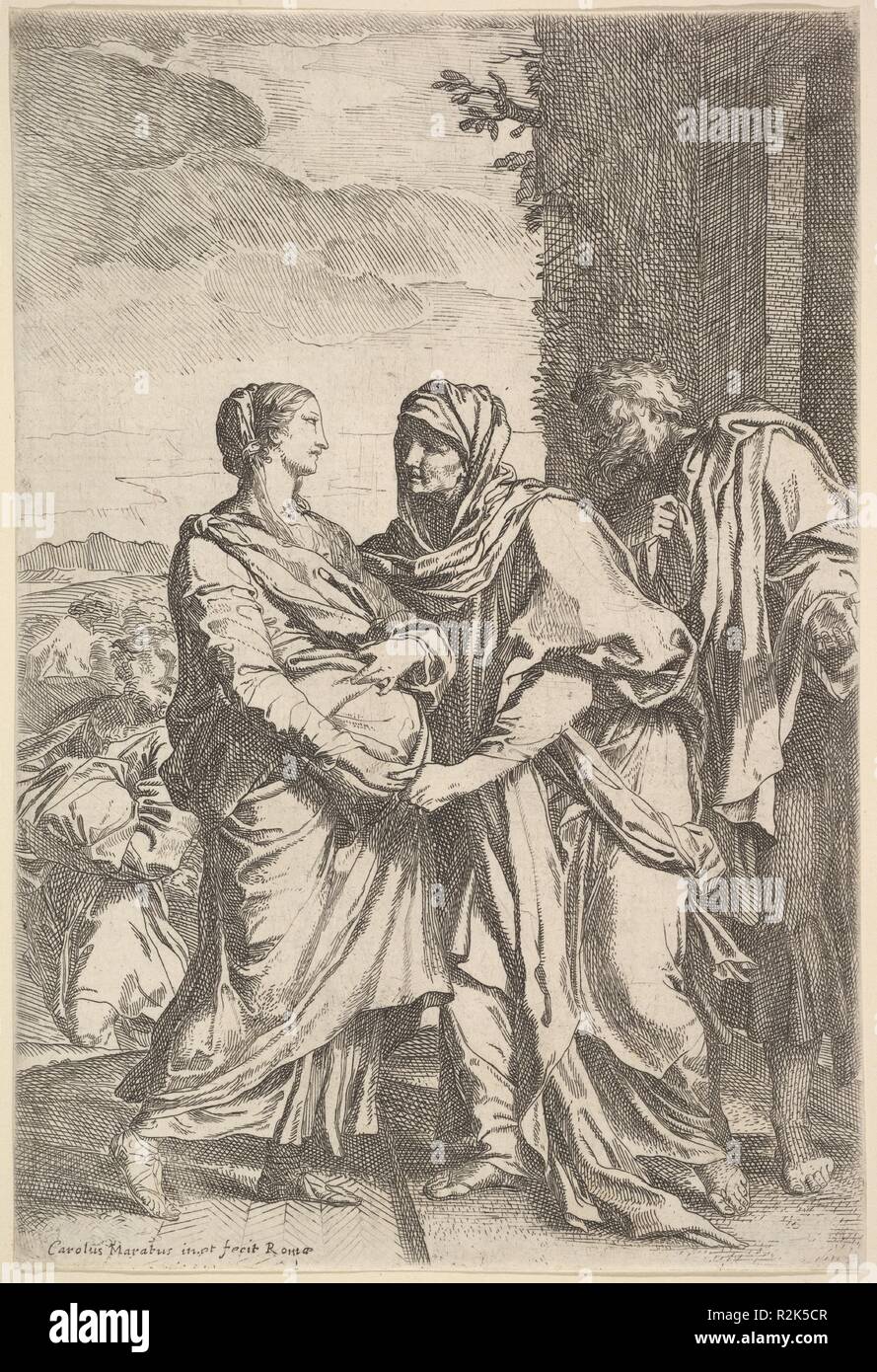 The Visitation. Artist: Carlo Maratti (Italian, Camerano 1625-1713 Rome ...