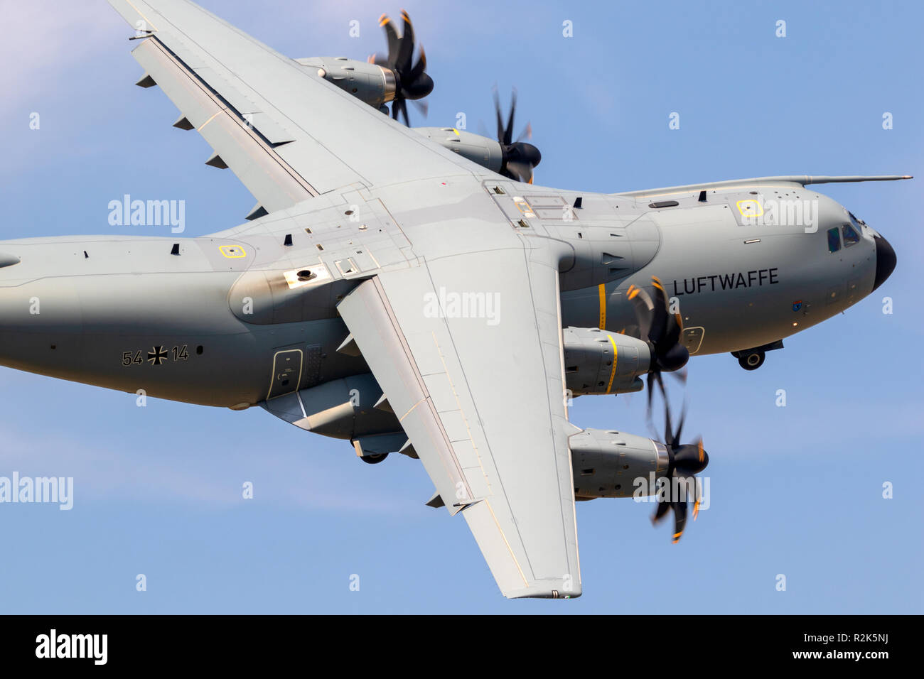 WUNSTORF, GERMANY - JUNE 9, 2018: New German Air Force Luftwaffe Airbus ...