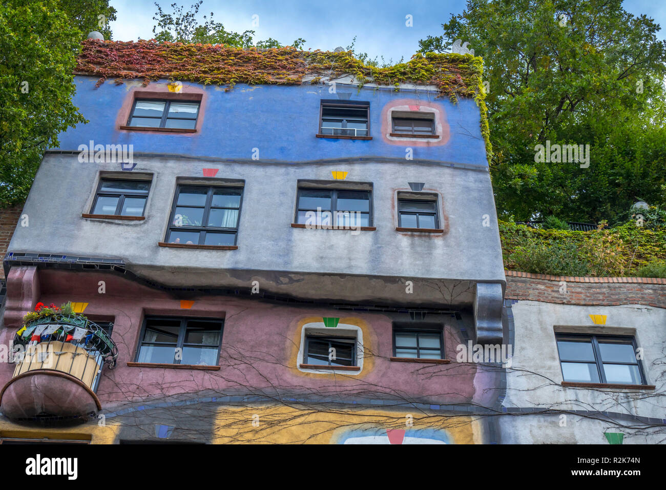 Hundertwasser House, Vienna, Austria Stock Photo - Alamy
