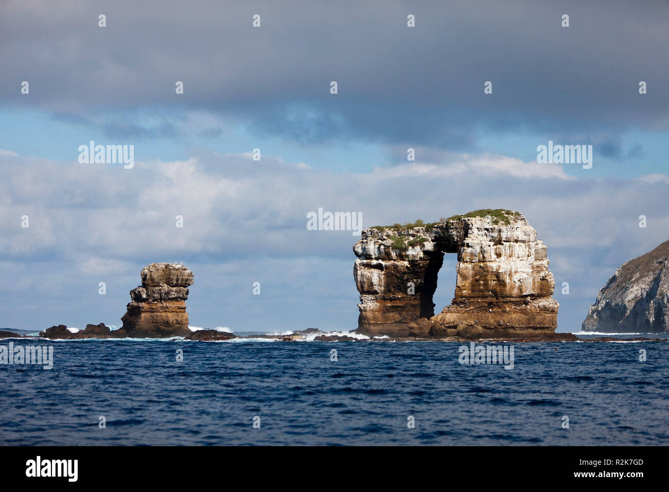 Darwins Arch near Darwin Island, Galapagos, Ecuador Stock Photo - Alamy