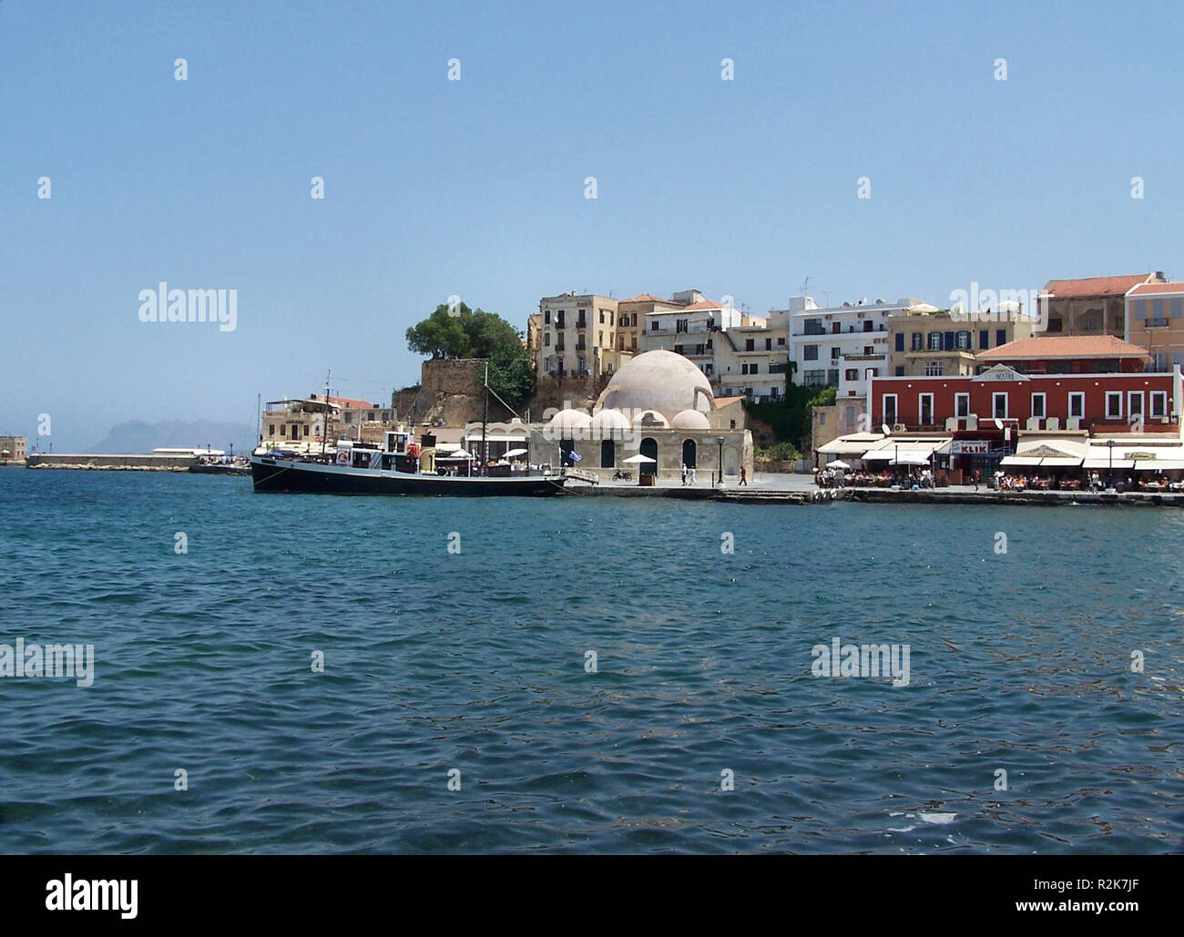 port of chania Stock Photo - Alamy