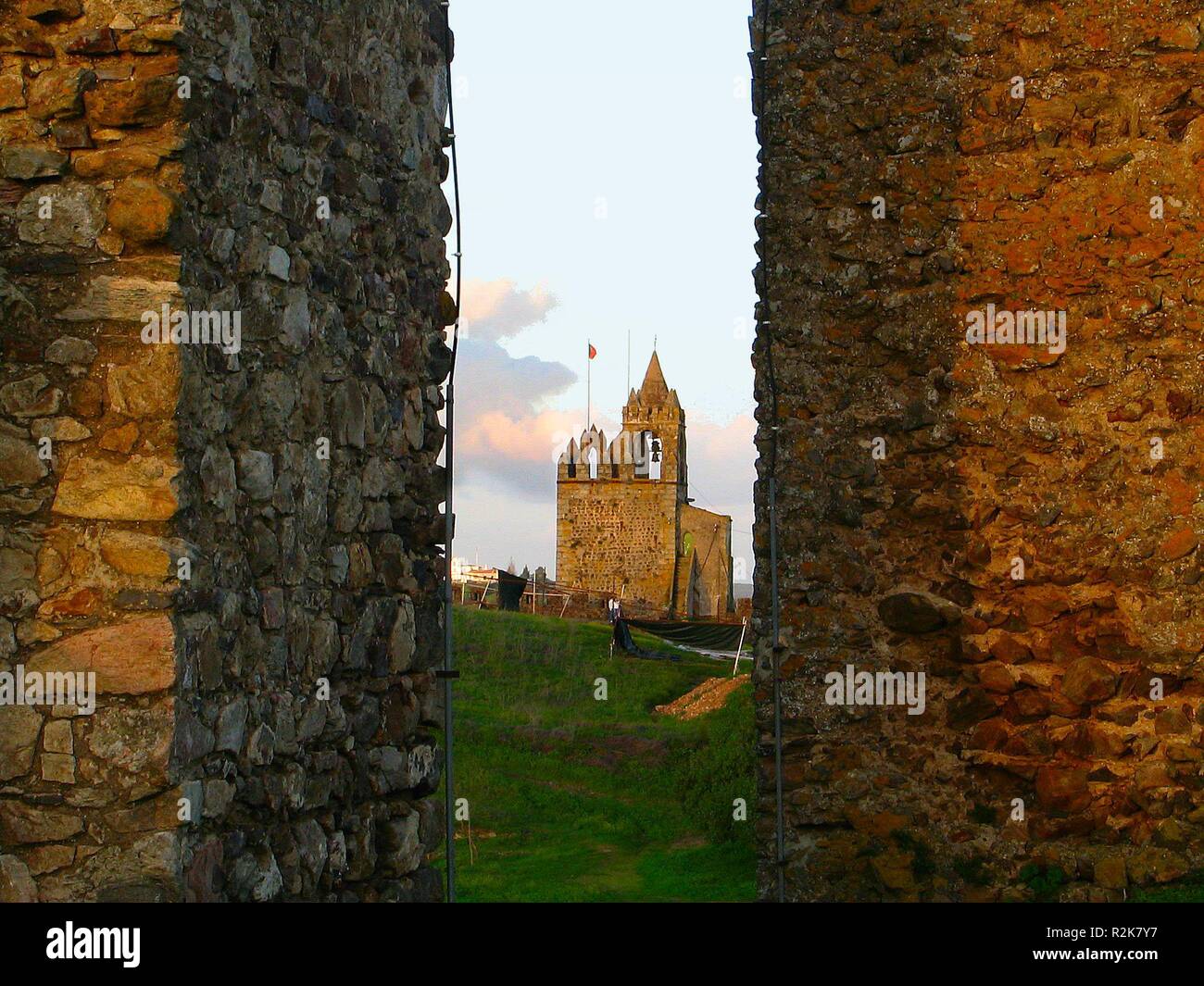 old castle ruins Stock Photo - Alamy
