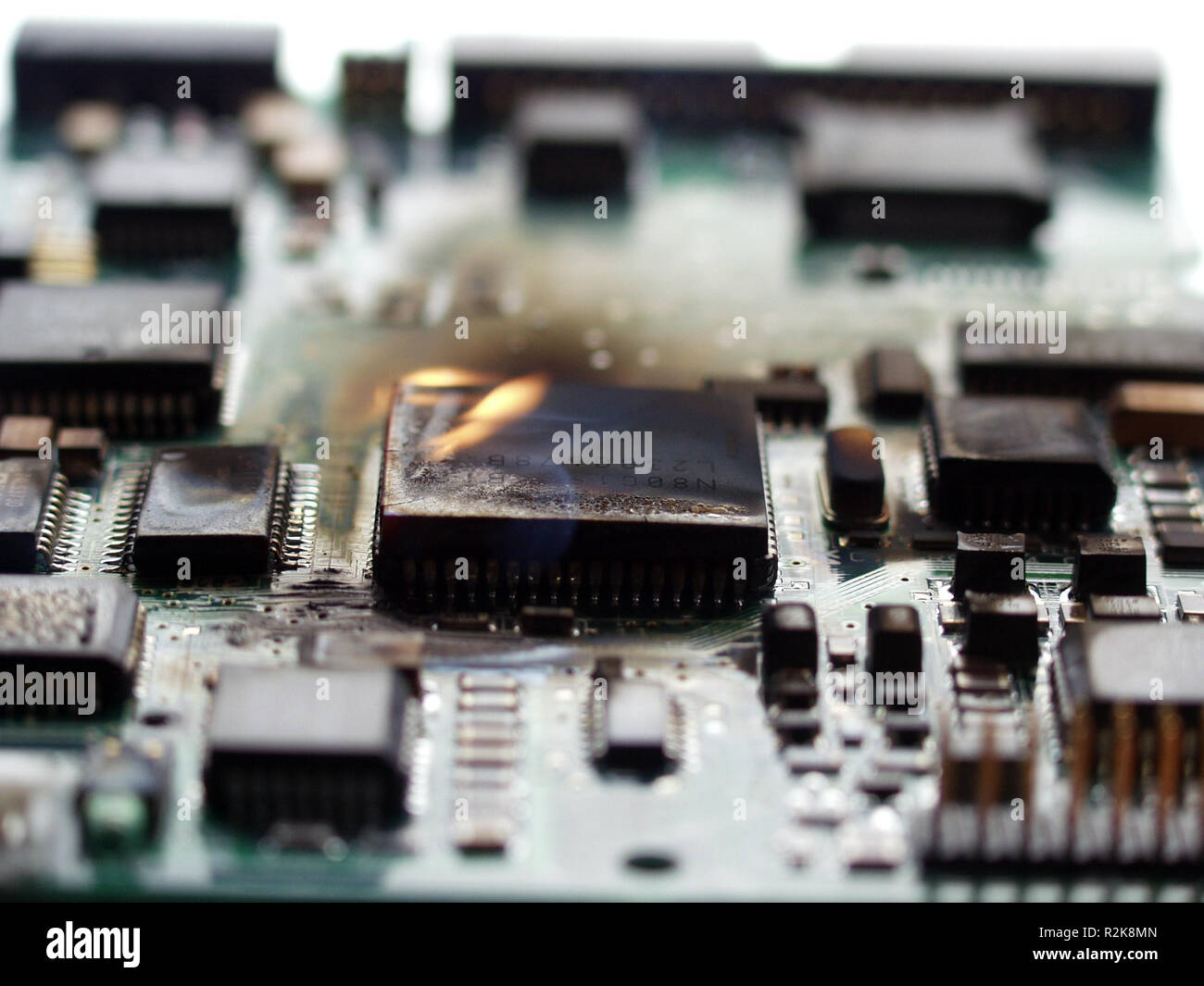 Overheated circuit hi-res stock photography and images - Alamy