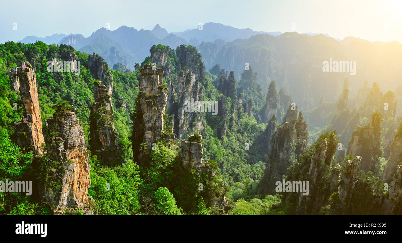 Zhangjiajie national forest park hi-res stock photography and images ...