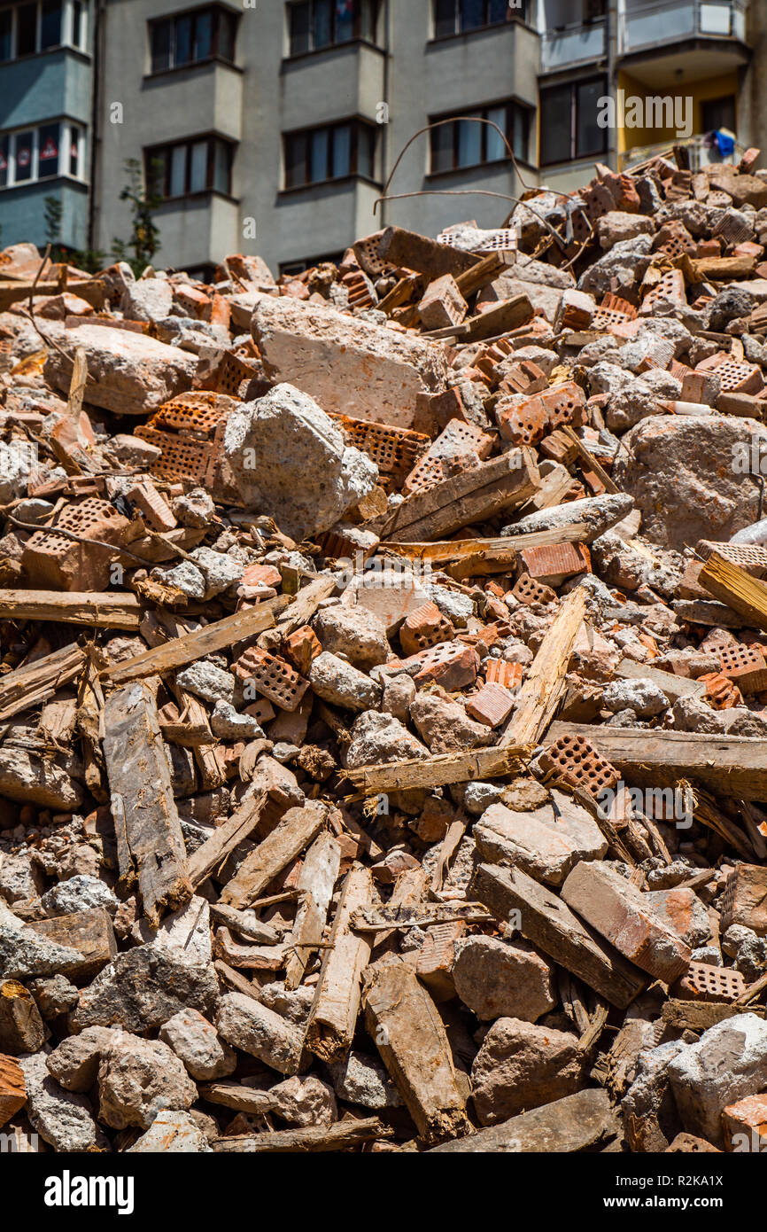 Under demolition process hi-res stock photography and images - Alamy