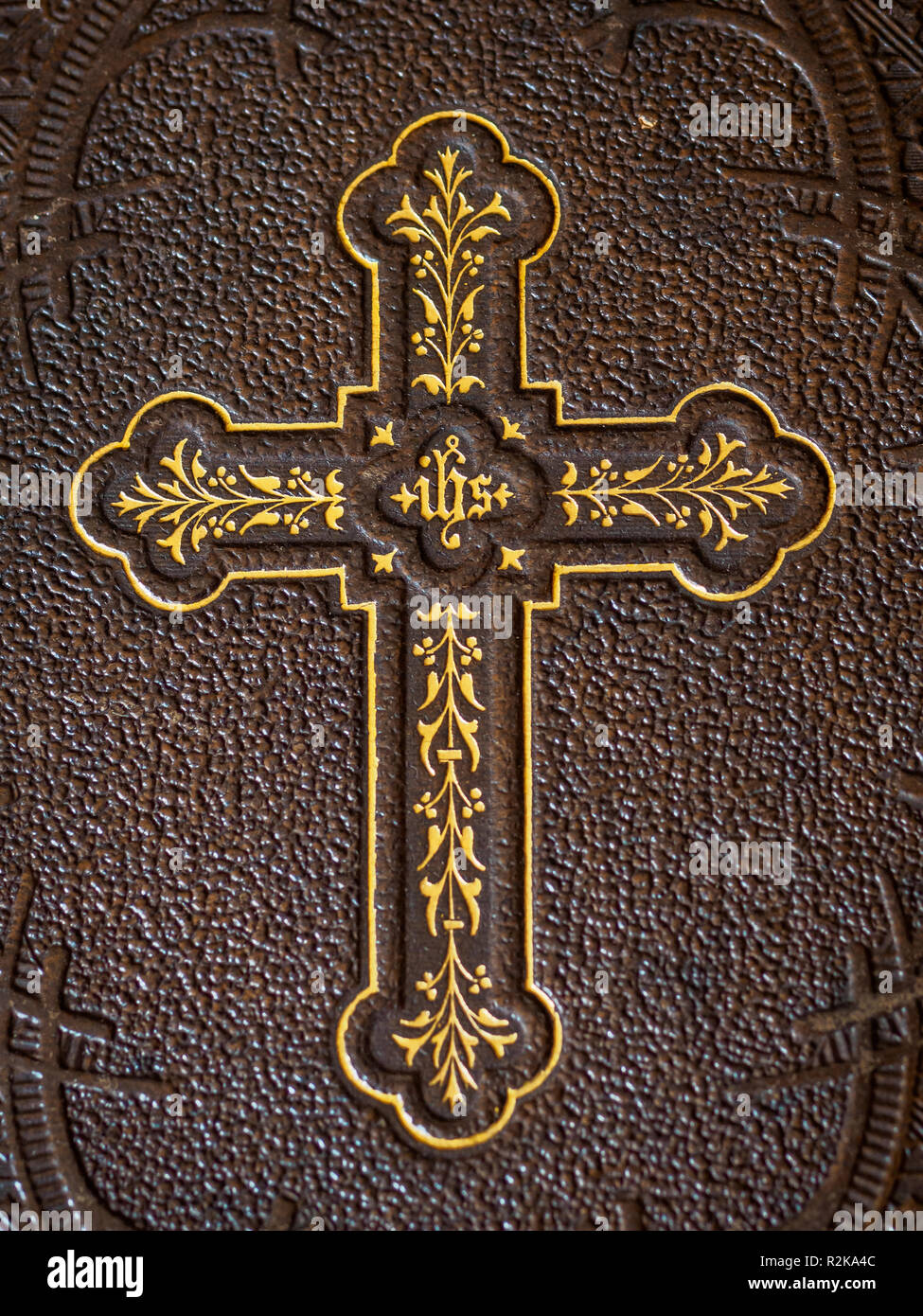 old holy bible, antique book, christian religion Stock Photo - Alamy