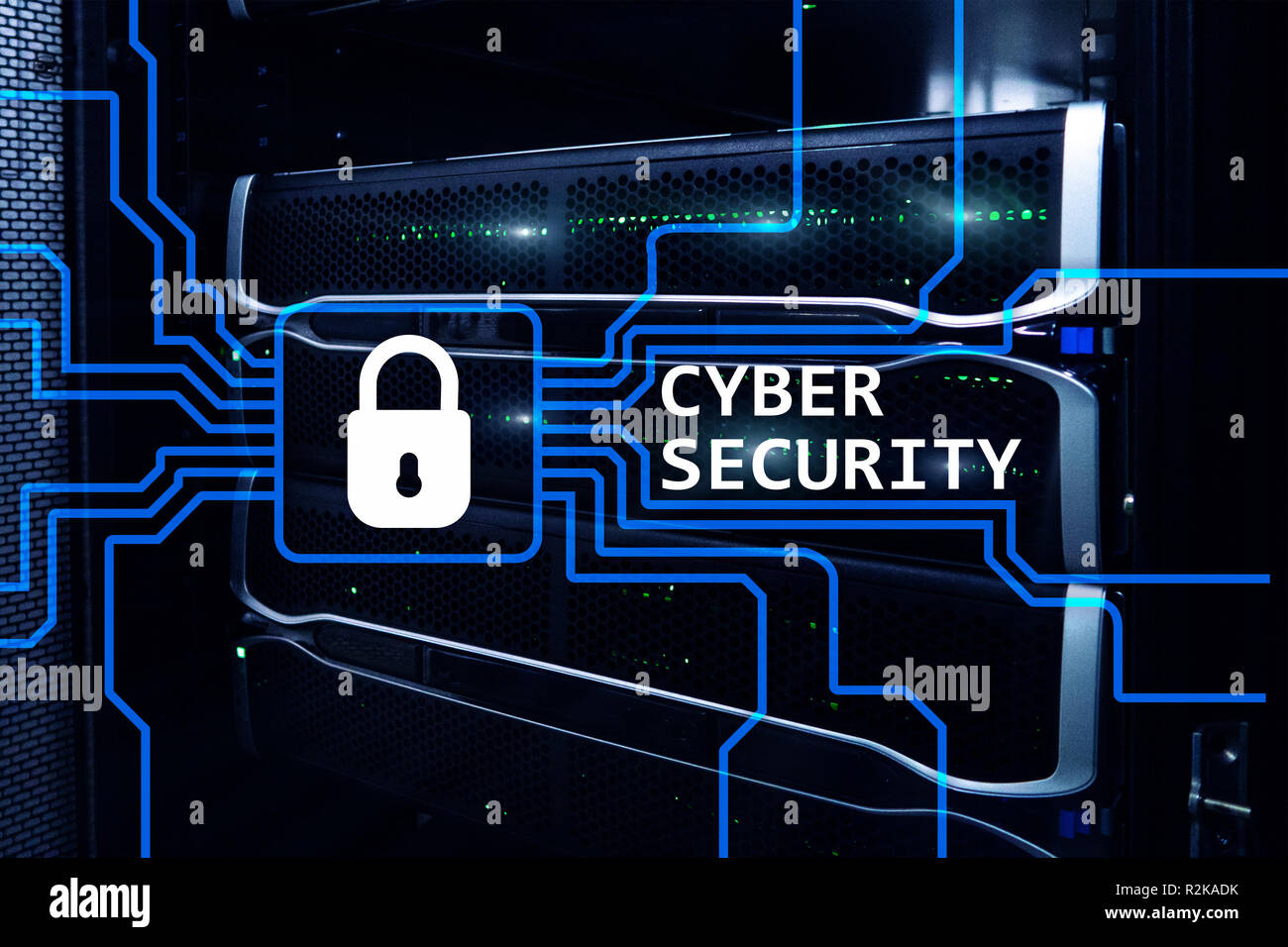 Cyber security, information privacy and data protection concept on ...