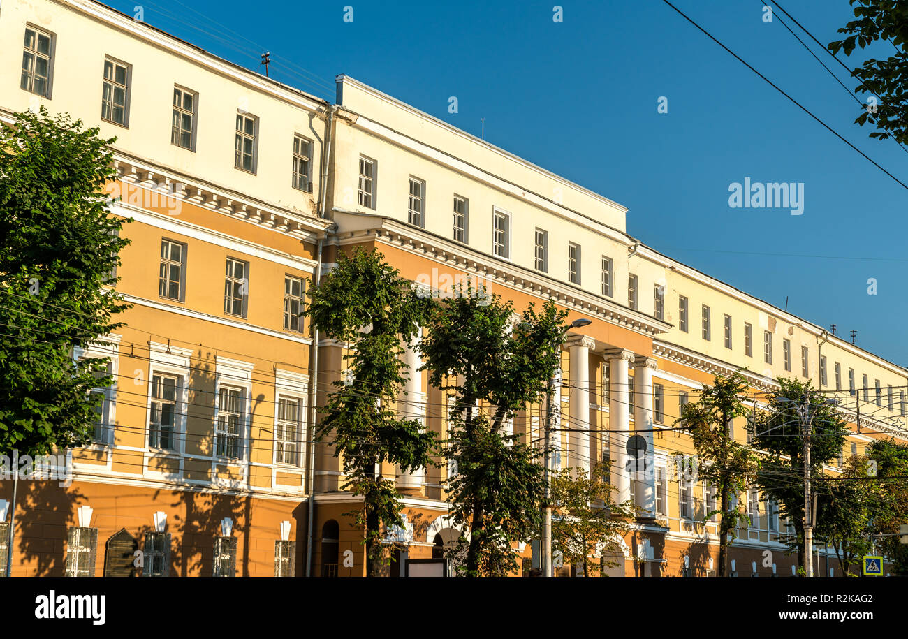 Historic buildings in the city centre of Voronezh, Russia Stock Photo ...