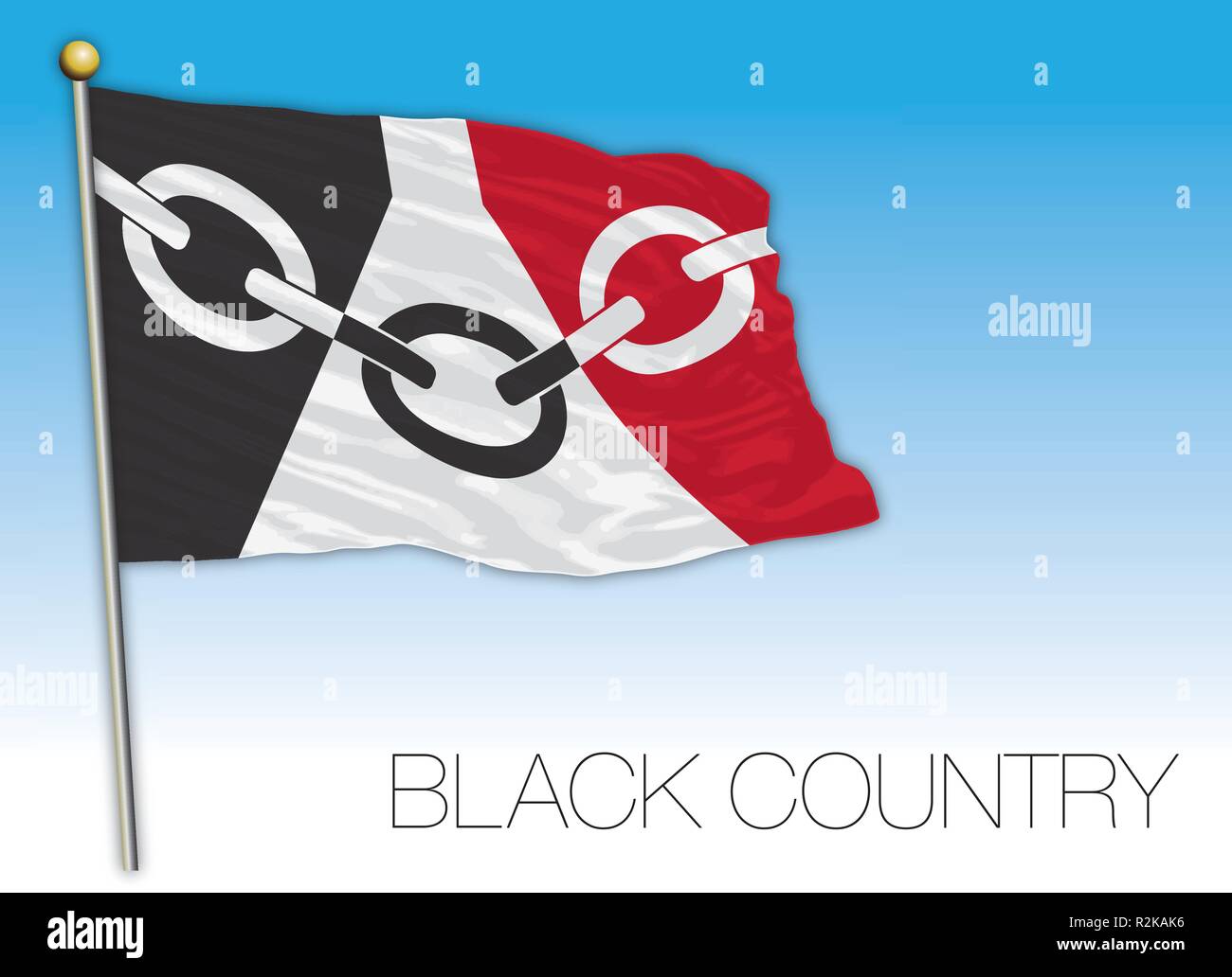 Black country flag hi-res stock photography and images - Alamy