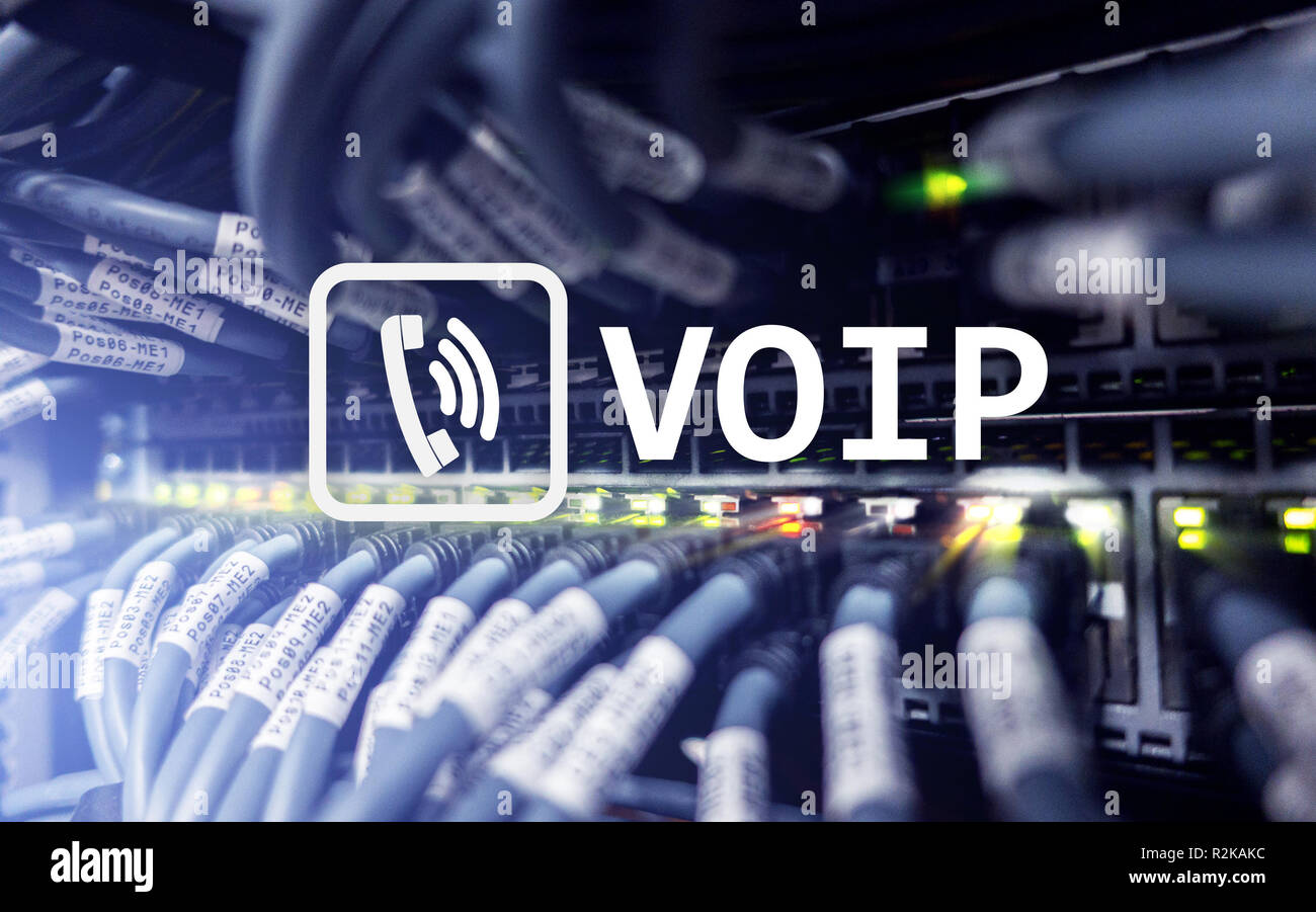 VOIP, Voice over Internet Protocol, technology that allows for speech ...