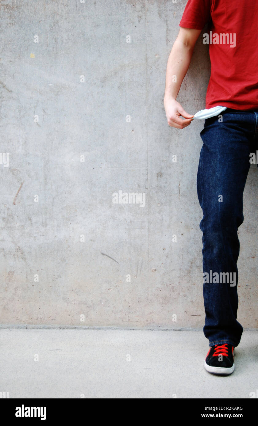 Turn out pockets hi-res stock photography and images - Alamy