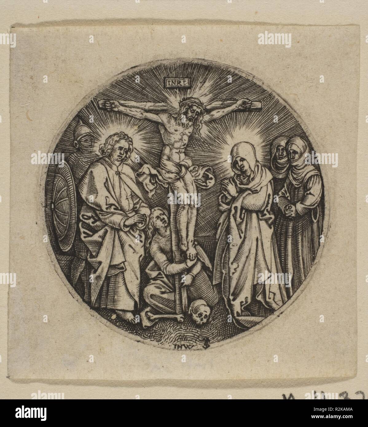 The Crucifixion (Round) (copy). Artist: After Albrecht Dürer (German, Nuremberg 1471-1528 ...
