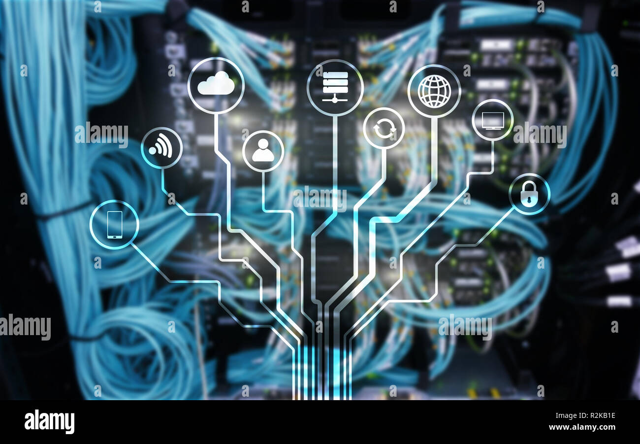 IOT, Internet of things, telecommunication concept Stock Photo - Alamy