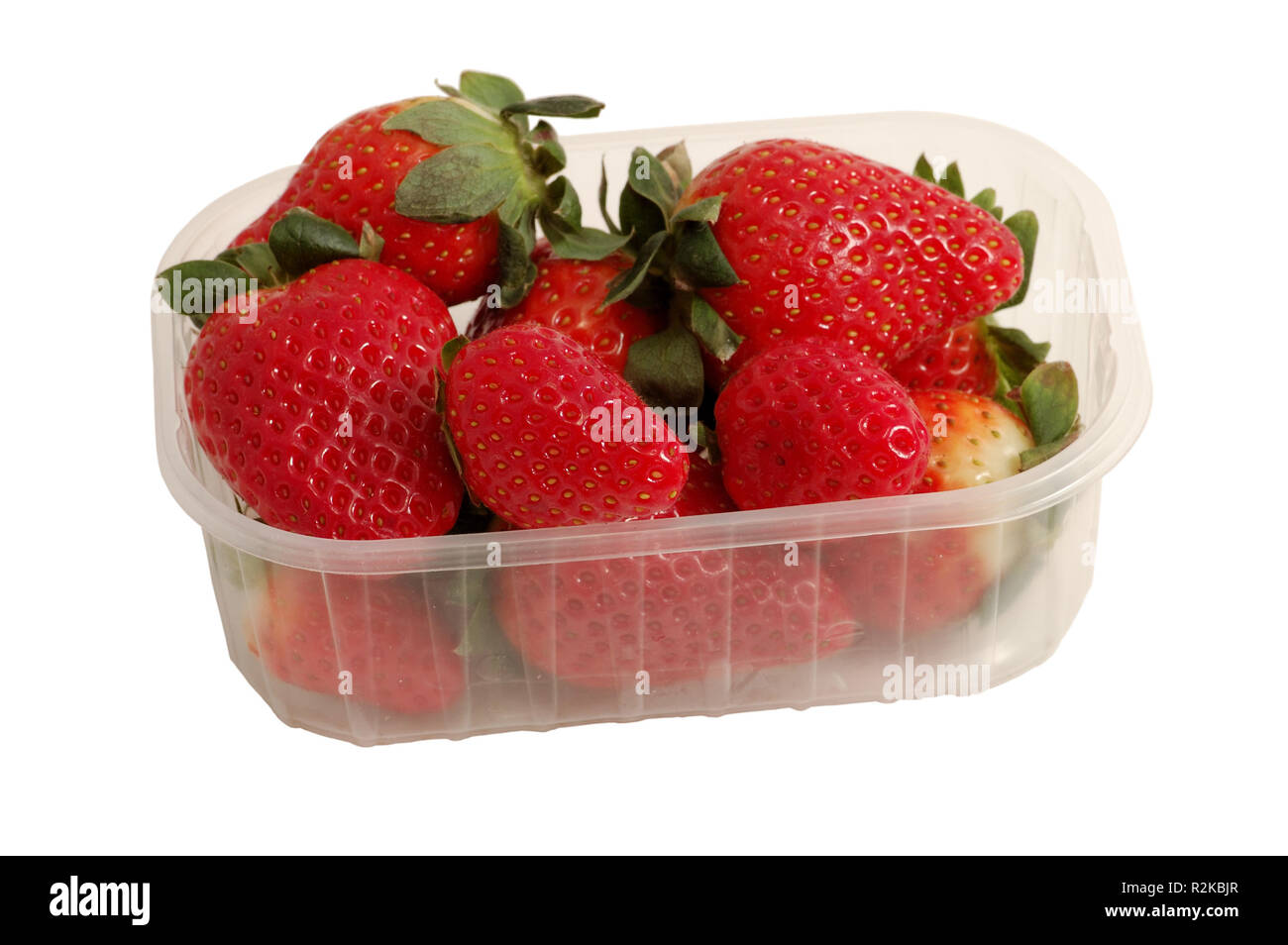 strawberries isolated with clipping path Stock Photo - Alamy