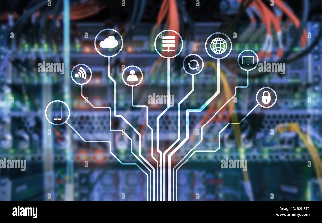 IOT, Internet of things, telecommunication concept Stock Photo - Alamy