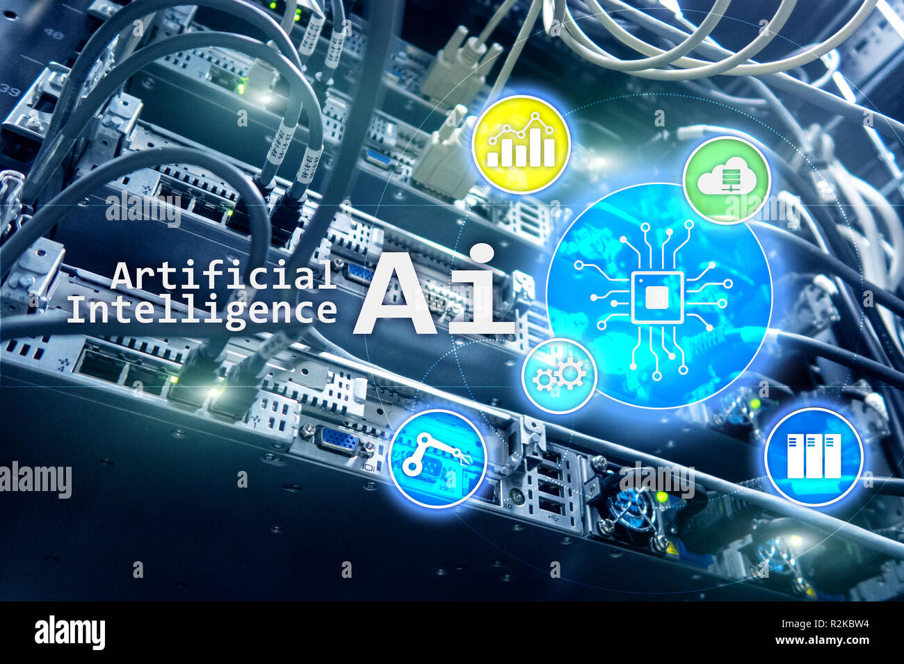 AI, Artificial intelligence, automation and modern information ...