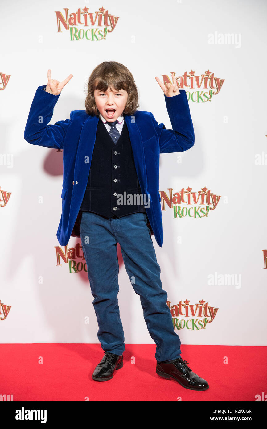 Brian Bartle arrives at the premiere of Nativity Rocks! at the Odeon ...