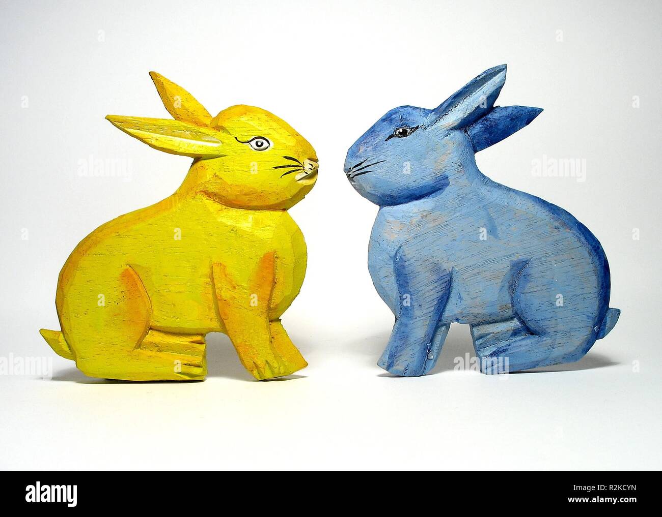 saÃŸen once two hares Stock Photo - Alamy