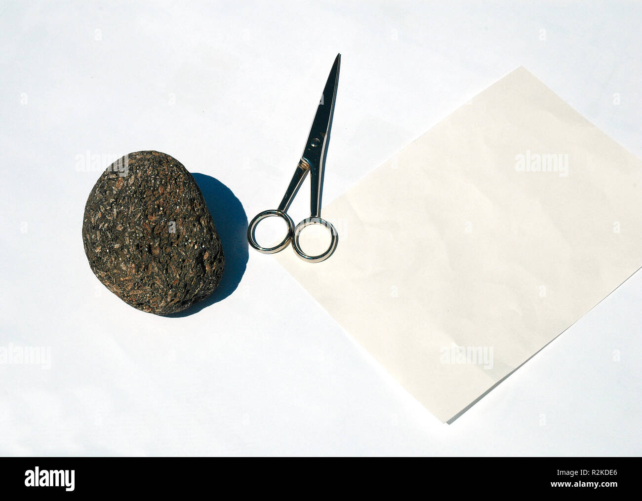 Rock paper scissors tournament hi-res stock photography and images - Alamy