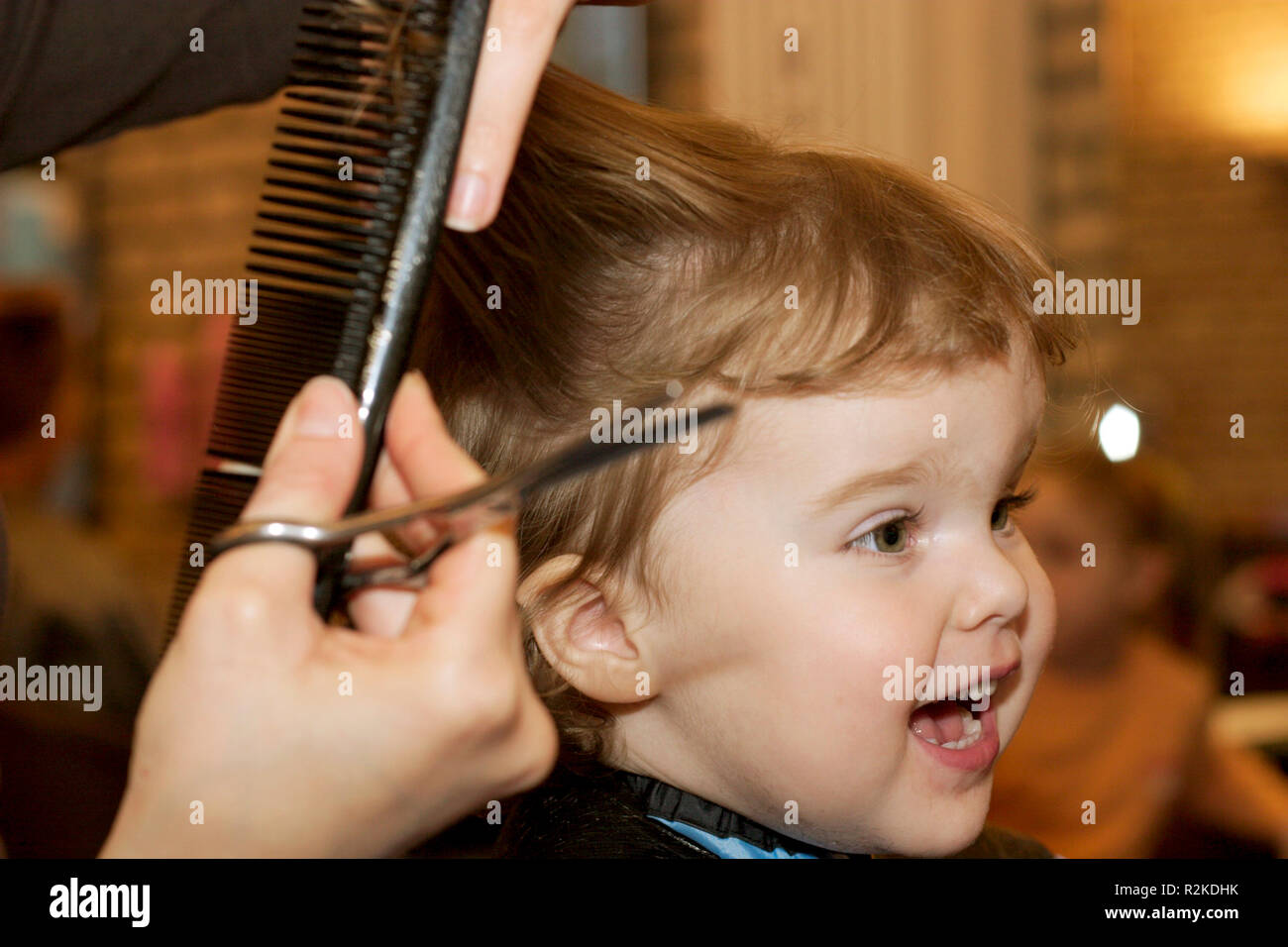 Barber Smock High Resolution Stock Photography and Images - Alamy