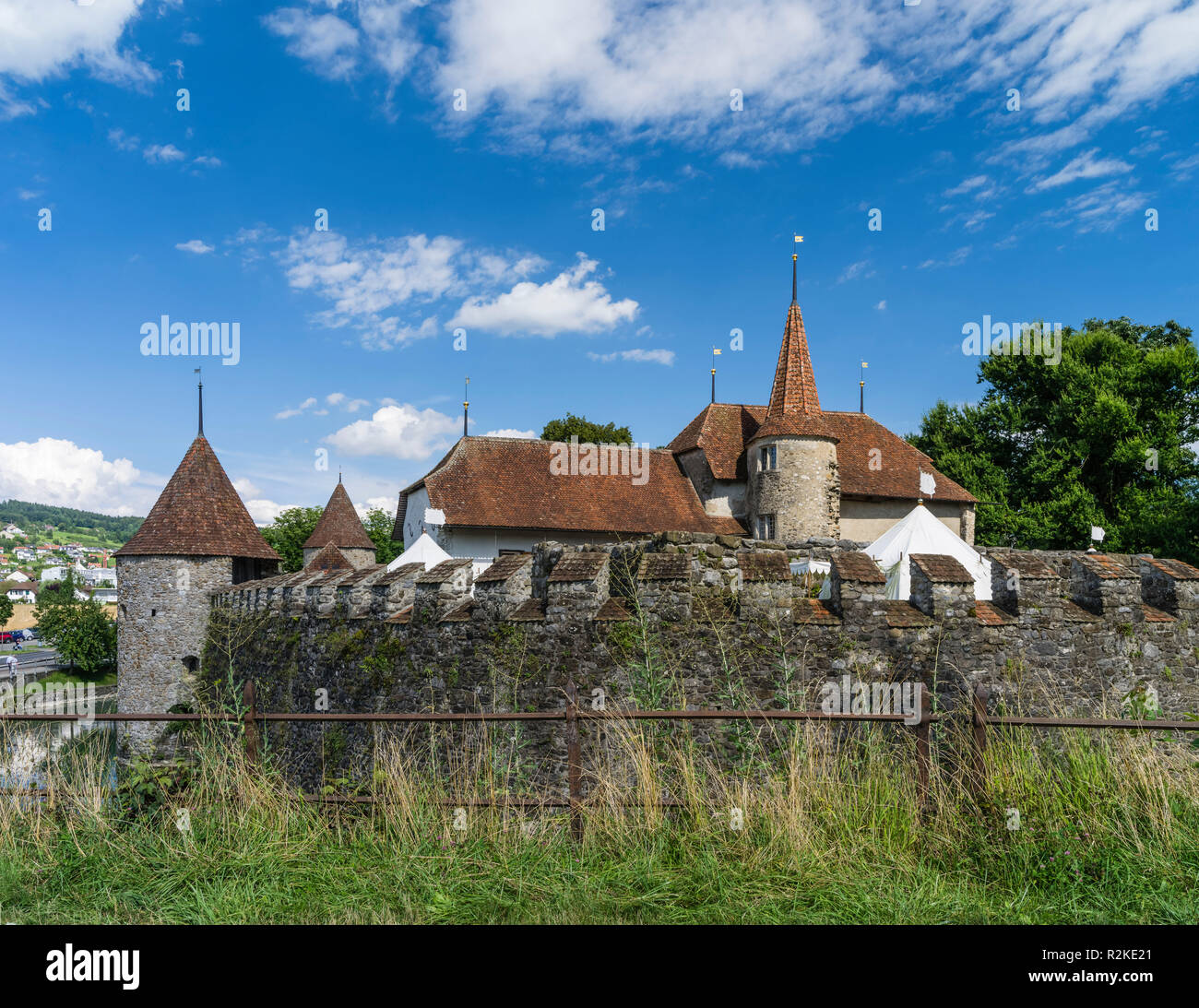 Hallwil castle hi-res stock photography and images - Alamy