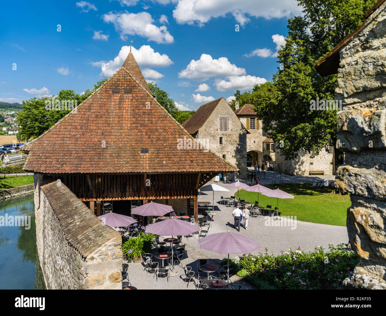 Hallwil castle hi-res stock photography and images - Alamy