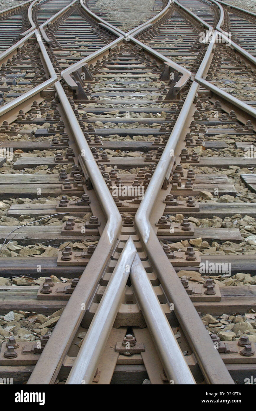 cross paths 2 Stock Photo - Alamy