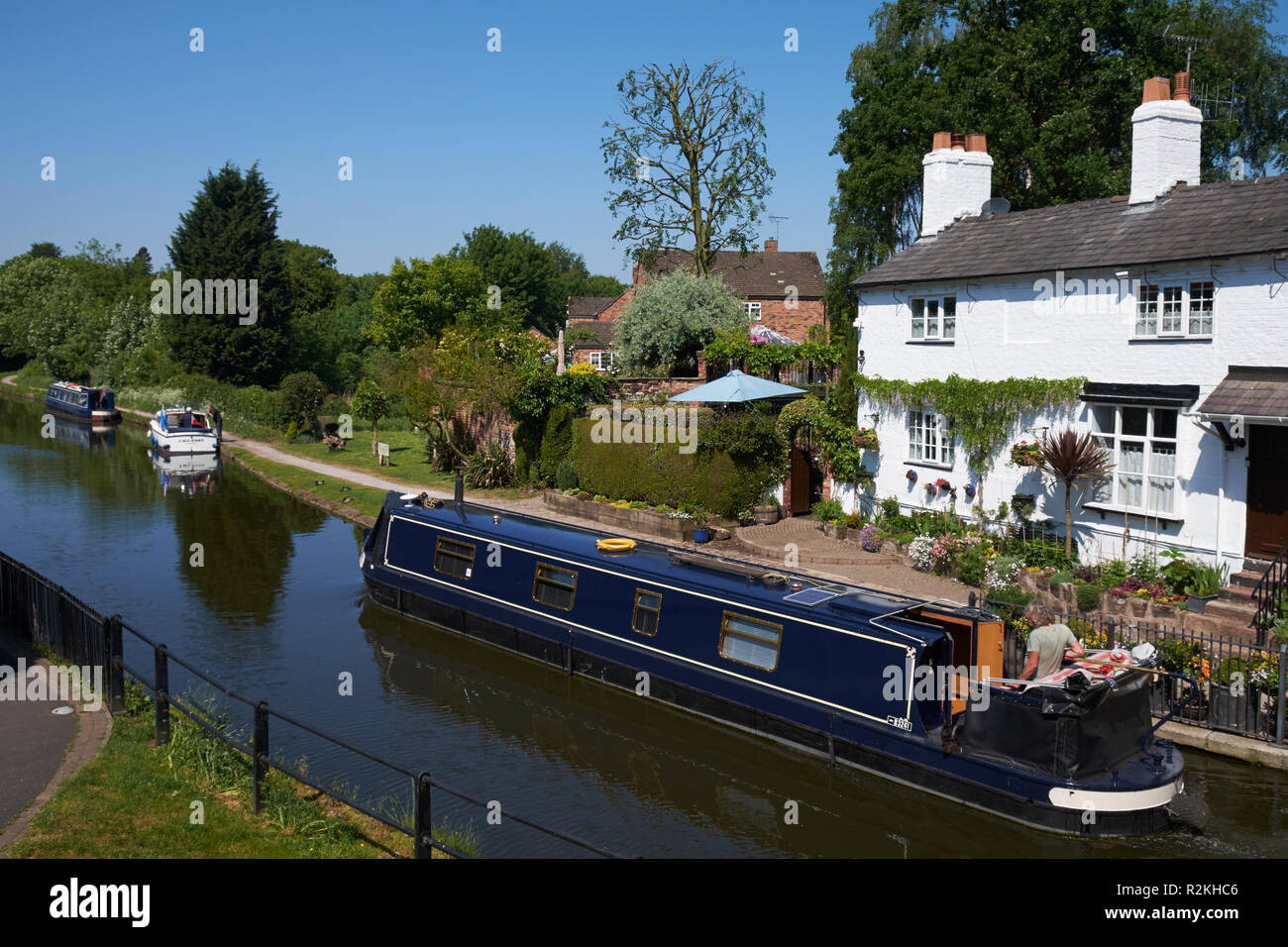 Canal lymm hi-res stock photography and images - Alamy