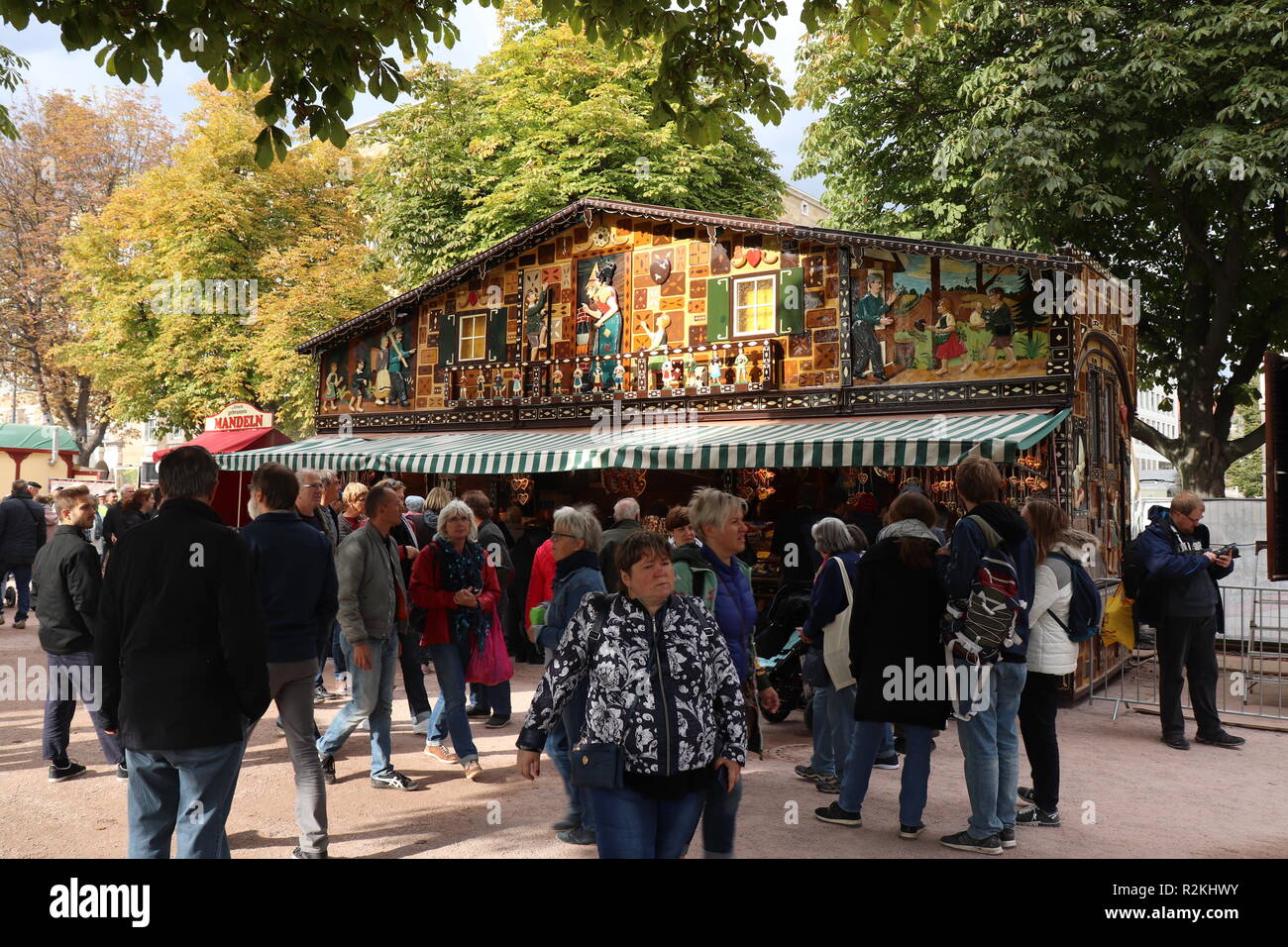 Fall Festival in Stuttgart Germany Stock Photo - Alamy