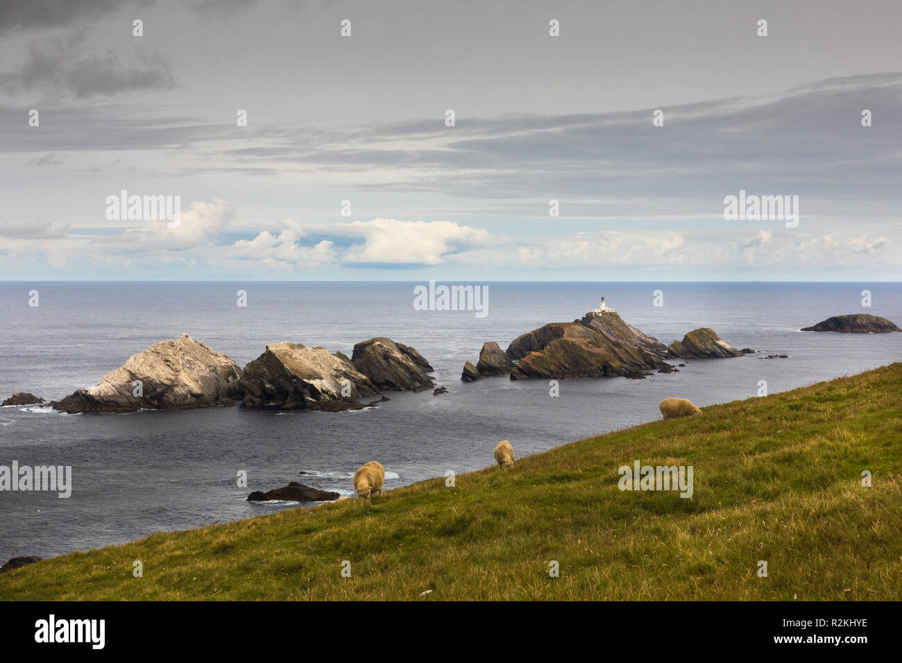 Landscape in Hermaness, Unst, Shetland Islands, UK Stock Photo - Alamy