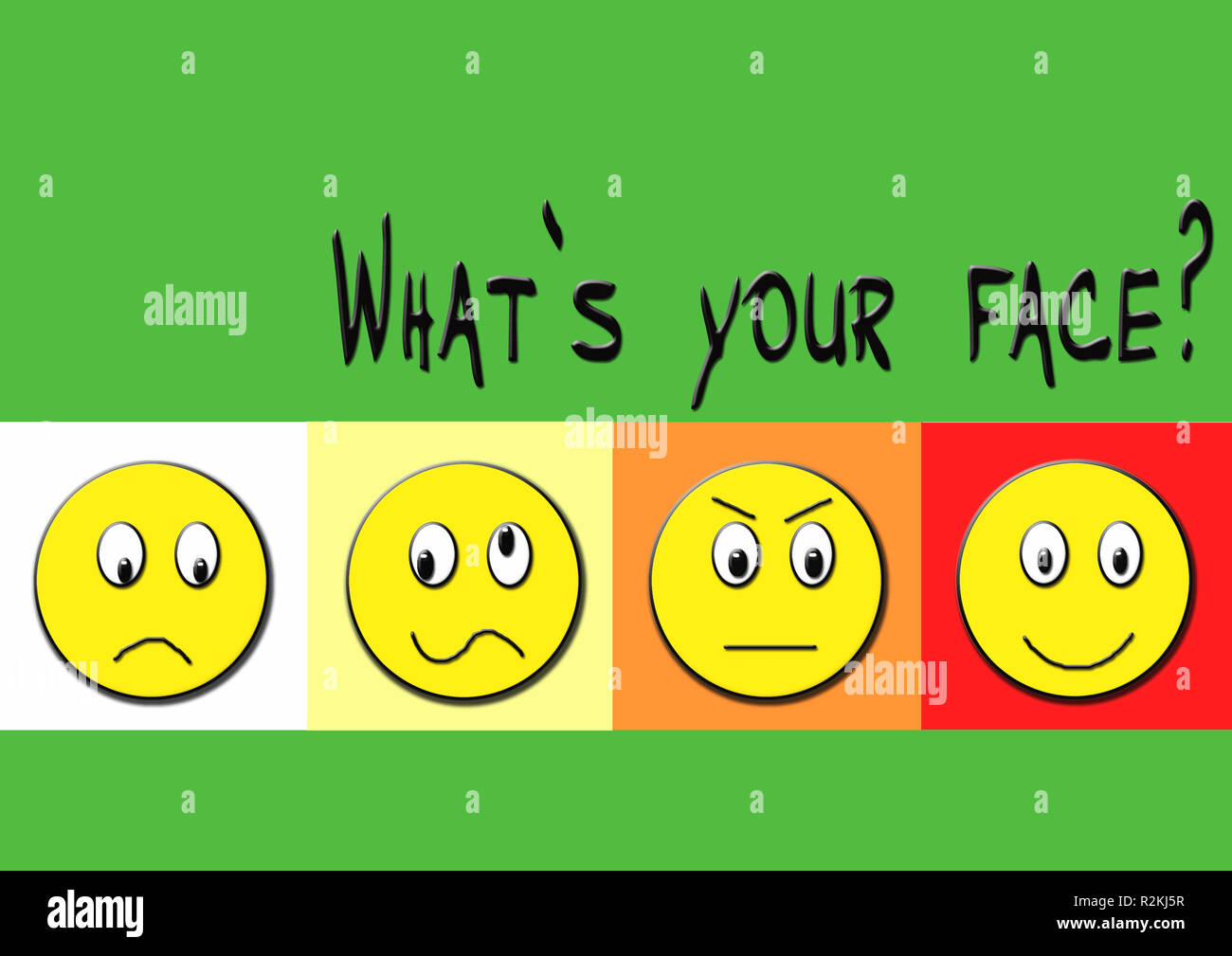 whats your face Stock Photo - Alamy