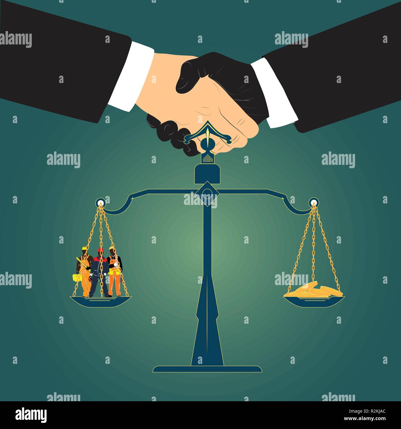 White scales weighing business Stock Vector Images - Alamy