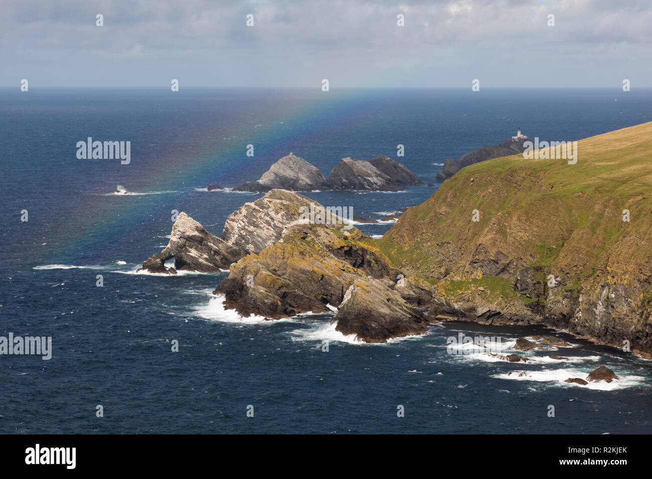 Landscape in Hermaness, Unst, Shetland Islands, UK Stock Photo - Alamy