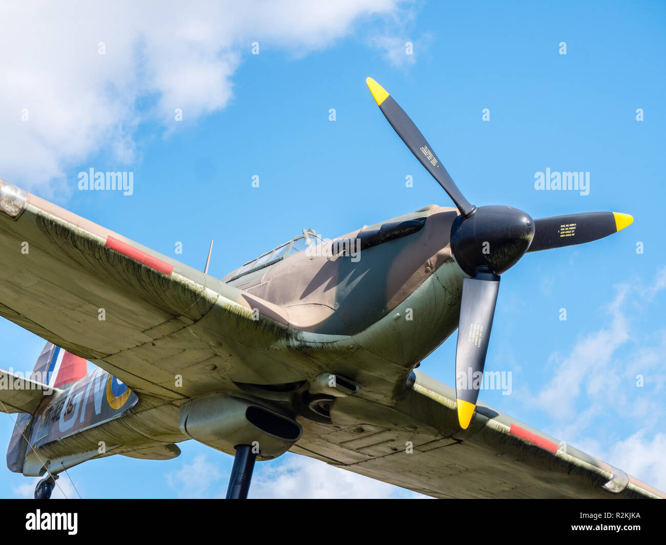 Sydney Camm Memorial, Model of Hawker Hurricane, on Display in Windsor ...