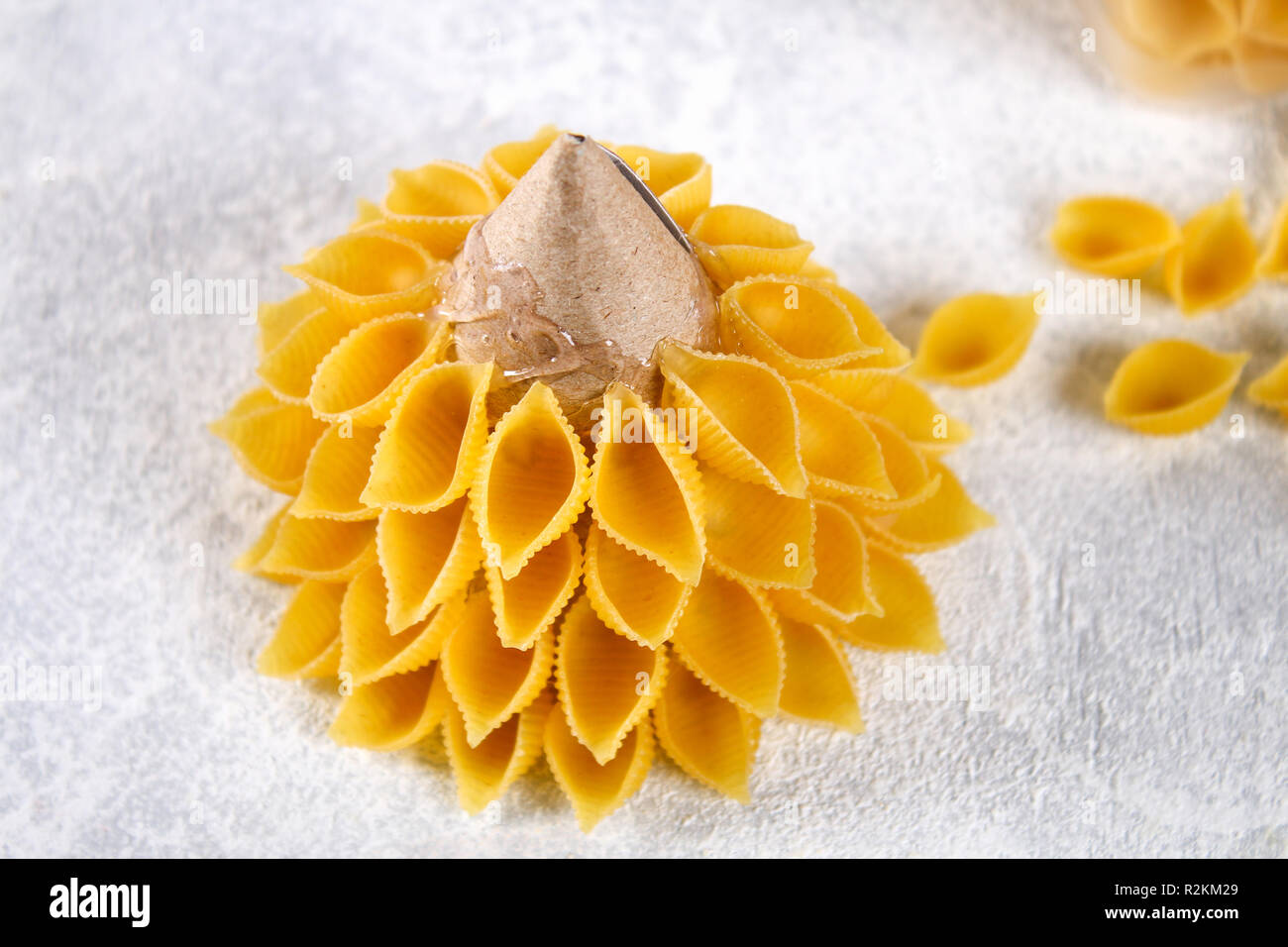 Christmas tree from pasta hi-res stock photography and images - Alamy