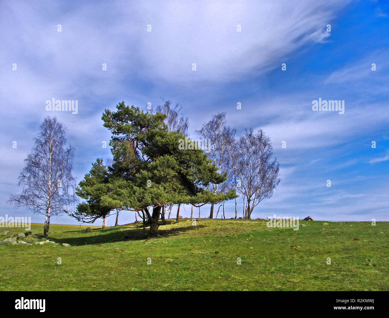 over the hill Stock Photo - Alamy