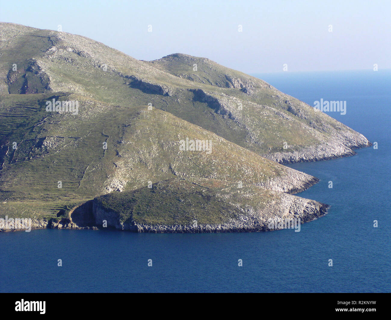 barren rocky landscape in mani Stock Photo - Alamy