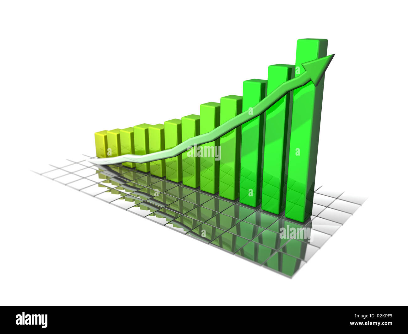 3d chart 2 Stock Photo - Alamy