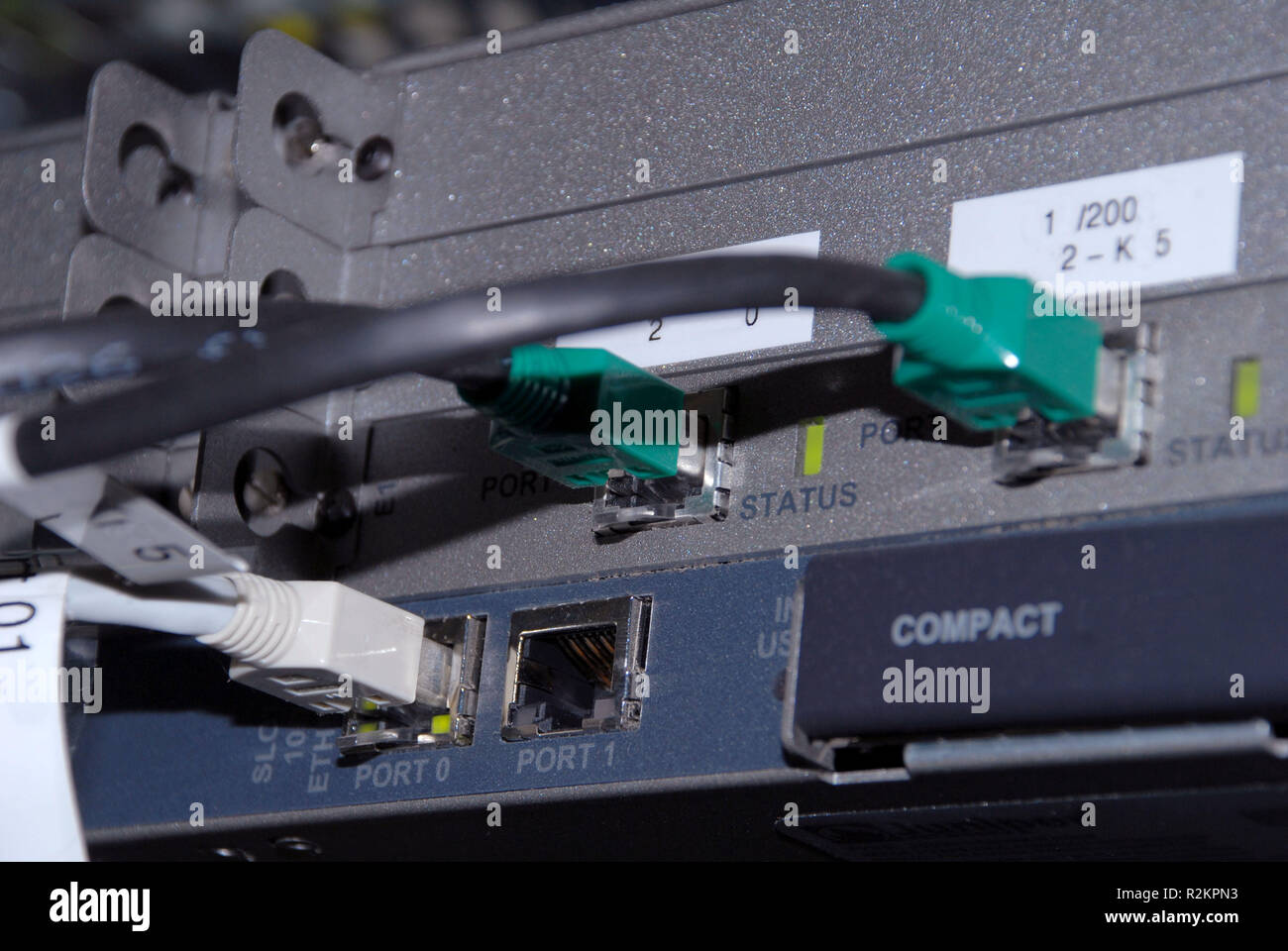 compound in port 0 Stock Photo - Alamy