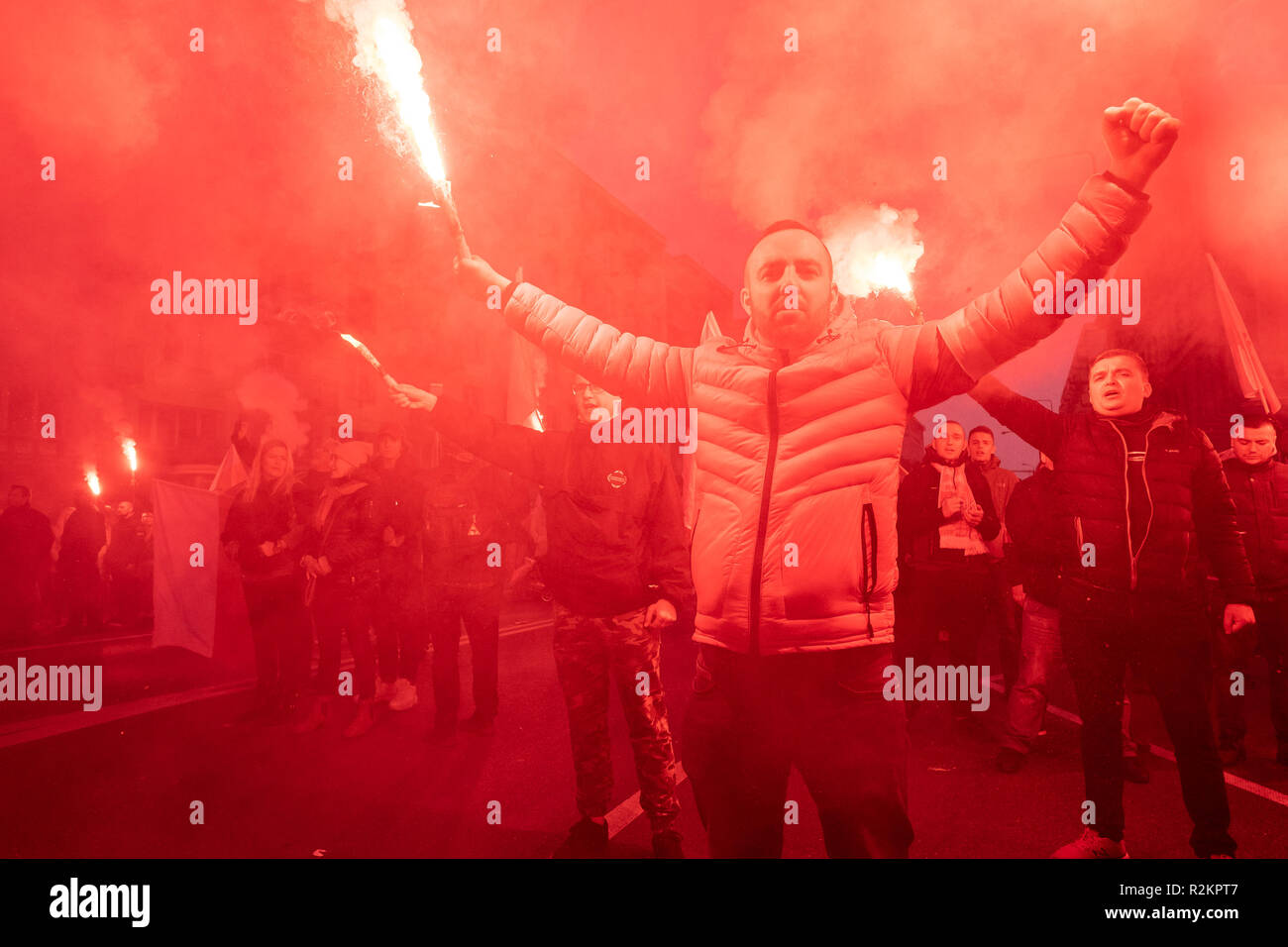 Burning flares hi-res stock photography and images - Alamy