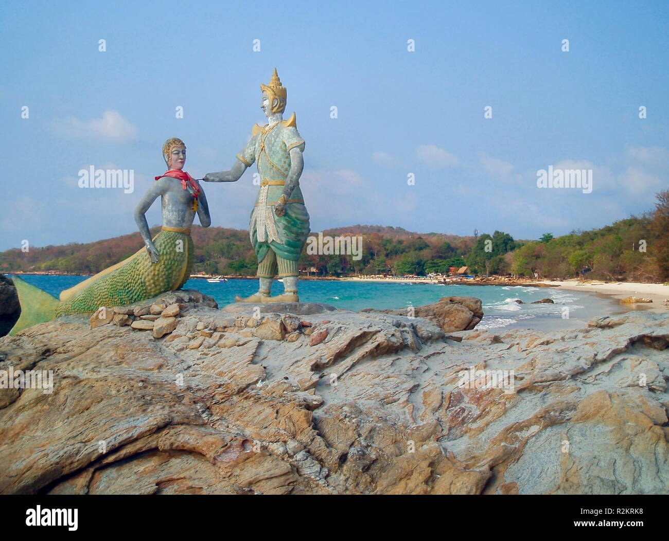 Asia mermaid sculptures hi-res stock photography and images - Alamy