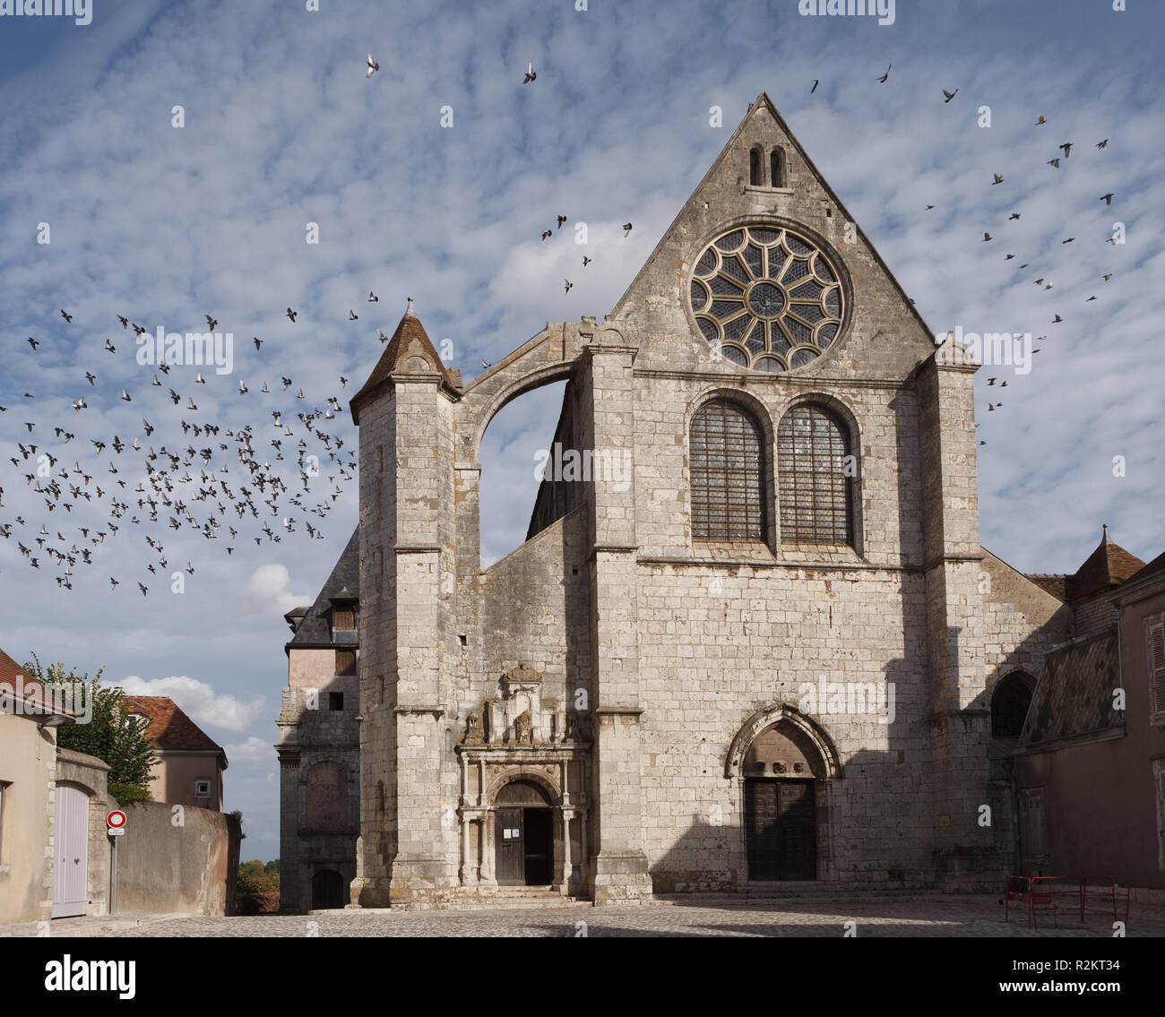 Eglise Saint-Aignan de Chartres. Chartres, France Stock Photo - Alamy