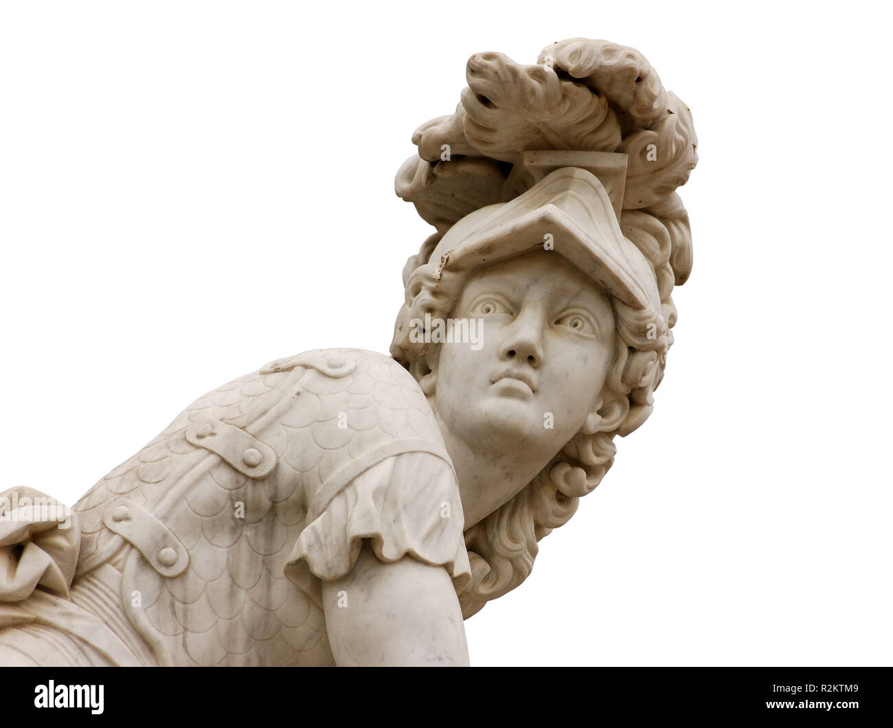 ancient statue of a warrior Stock Photo - Alamy