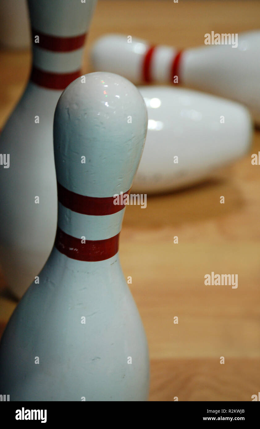 Play ninepins hi-res stock photography and images - Alamy