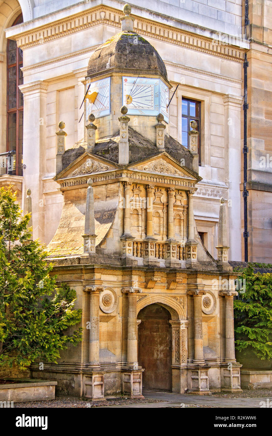 Gate Of Honour Gonville and Saius College Cambridge Stock Photo - Alamy