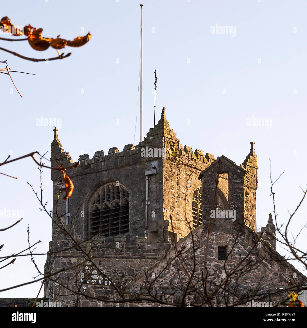 Cartmel village historic autumn hi-res stock photography and images - Alamy